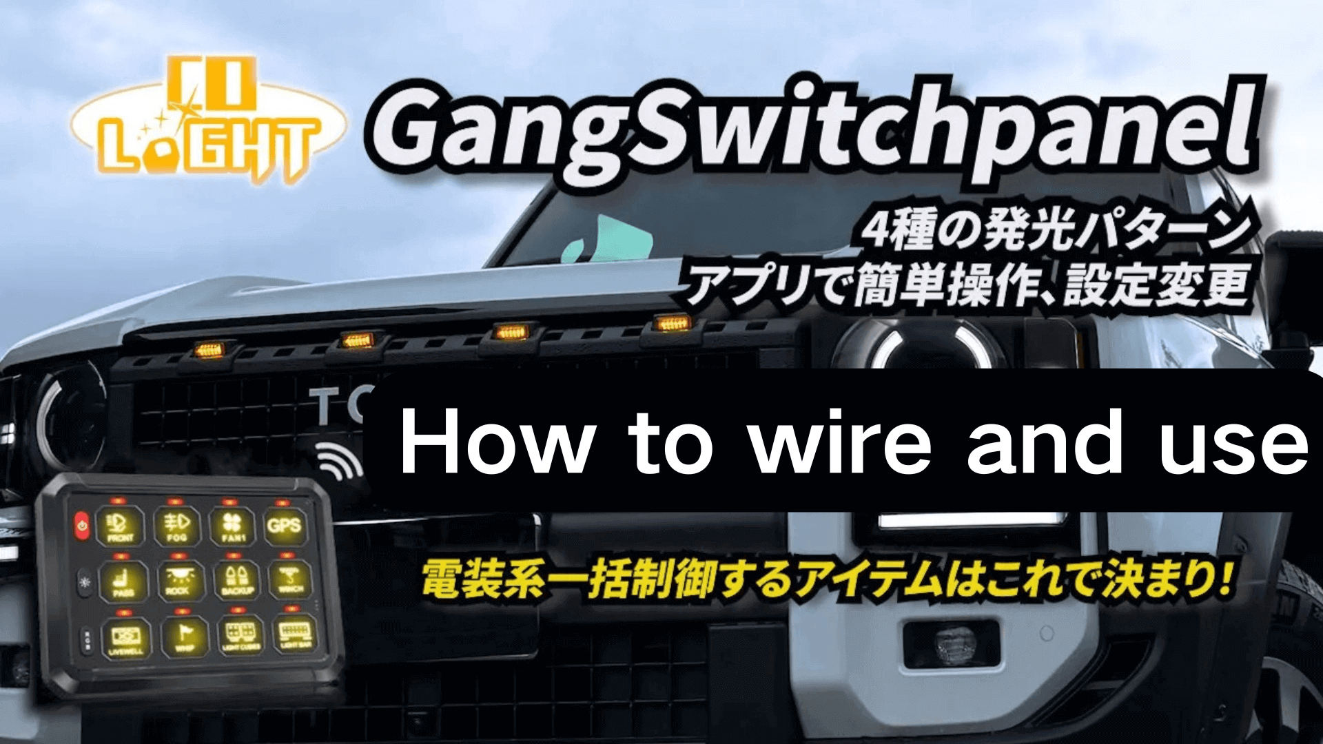 How to Install and Use the Colight 12 Gang RGB Switch Panel with ACC