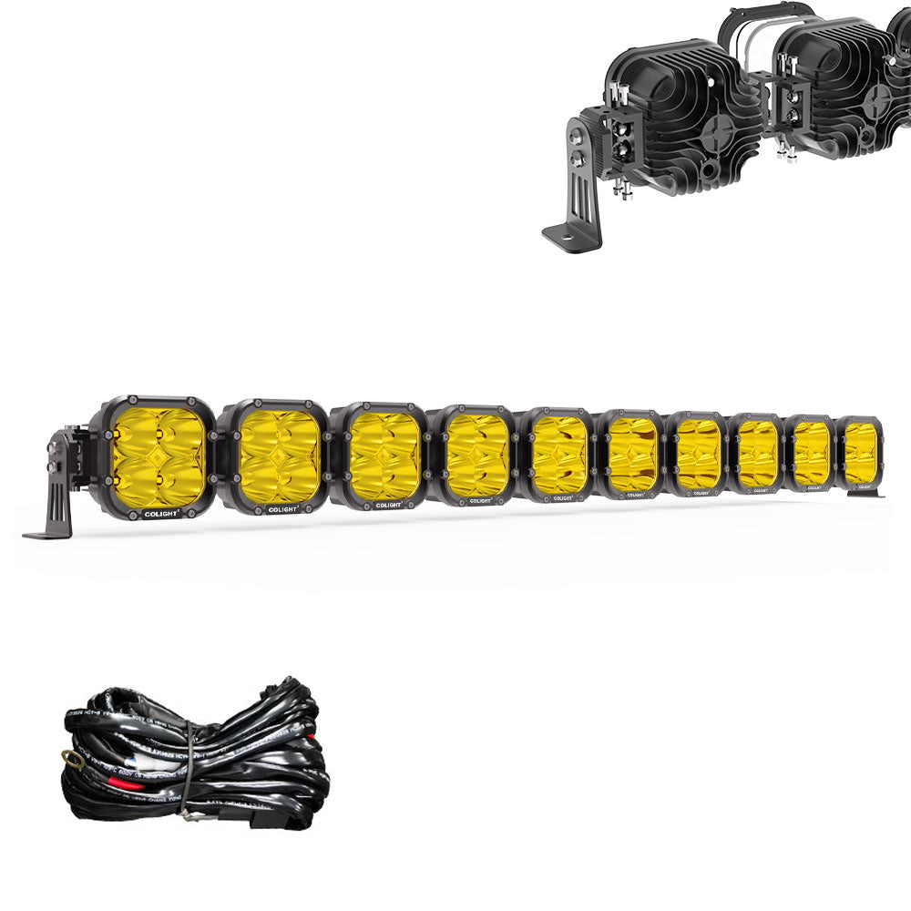 COLIGHT 52inch Cube4 Series LED Square Driving Linkable Light Bar-10 l