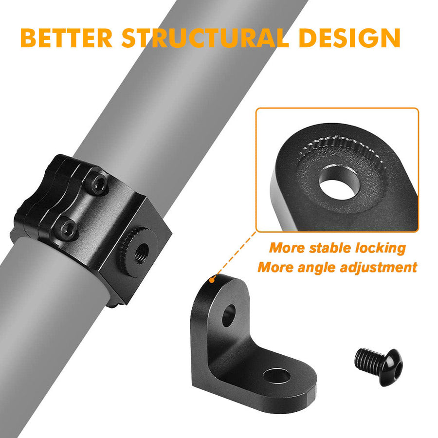 Whip Light Mounting Bracket For 1.75"-2" Roll Cage