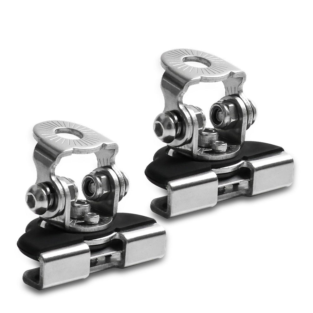 Hood Clamp Holder Universal Ditch Light Mounting Brackets (Set/2pcs)
